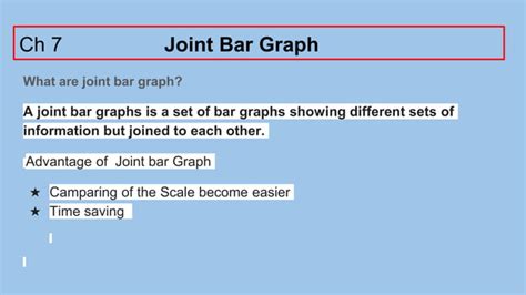 Maths Std 7 Joint Bar Graph Pptx Physics Science