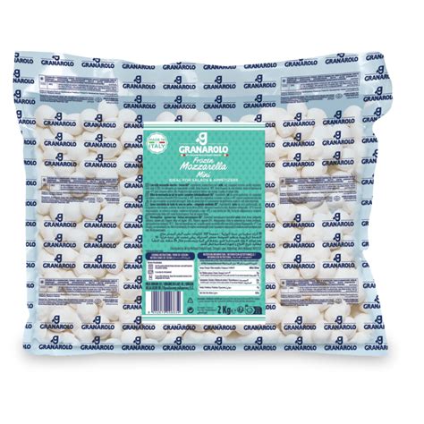 Mozzarella Mini Iqf 7 5g 2kg Granarolo