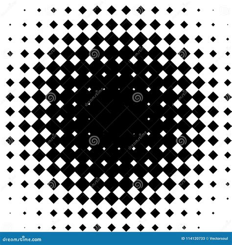 Halftone Element Abstract Geometric Graphic With Half Tone Pattern