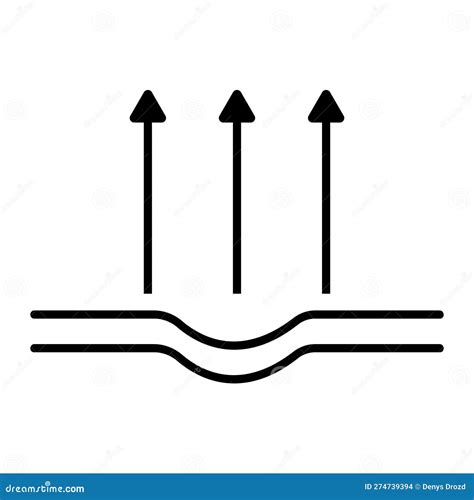 Elasticity Icon Vector Wrinkle Illustration Sign Elastic Symbol Skin