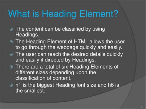 Presentation On Html Headings Powerpoint Slides Myprivatetutor Uae