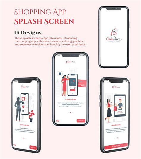 Splash Screen E Commerce App Onboarding Screens Behance