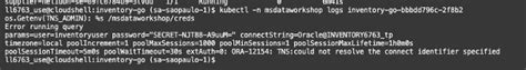 inventory go is failing on container startup · issue 134 · oracle
