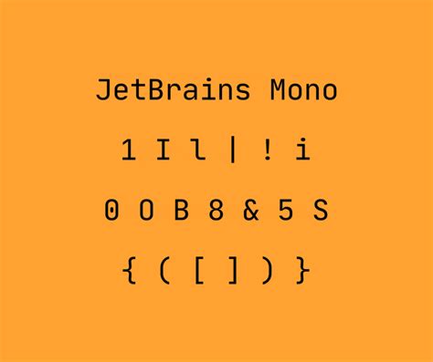 Jetbrains Font
