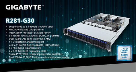 Gigabyte Boosts Intel S Xeon Scalable Platform With Triple Gpu Support Techpowerup