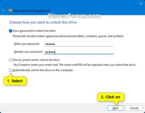 Turn On Bitlocker For Fixed Data Drive In Windows 11 Windows 11 Forum