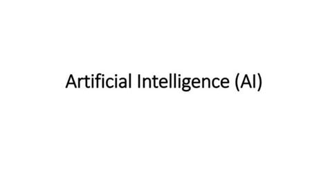 artificialintelligence new generation tech pptx