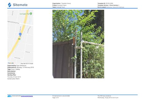 Free Environmental Action Plan Template The Perfect Example Template