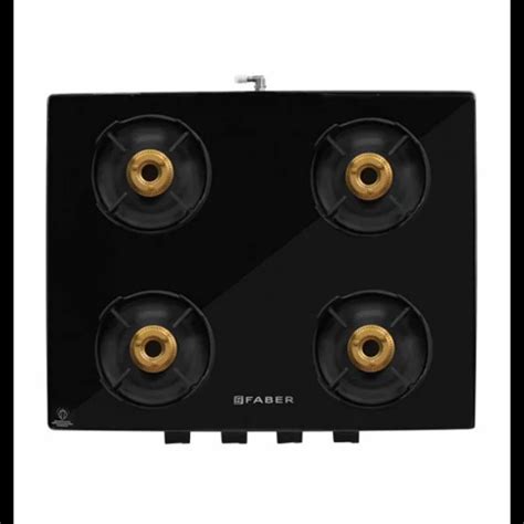 Toughened Glass Faber Onyx Bb Bk Ci Four Burner Cooktop At Rs Piece In Hyderabad