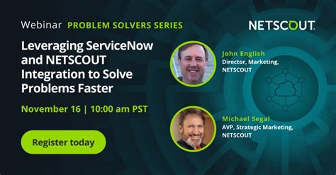 Johan Fagerlund On Linkedin Leveraging Servicenow And Netscout Integration To Solve Problems Faster
