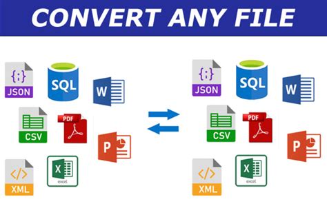 convert pdf word excel json csv sql files by kodrii fiverr