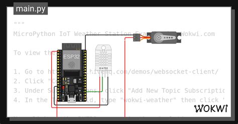 Micropython Mqtt Weather Logger Esp32 Simulación Del Control Onoff De Un Motor Servo En Un