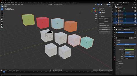 Randomize Object Colors Add On Superhive Formerly Blender Market