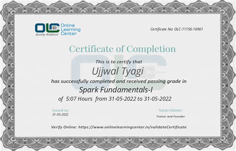 Ujjwal Tyagi On Linkedin Finally Done With Spark Fundamentals 1 Marking The First Phase Of 40