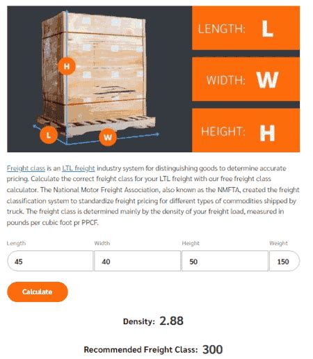 20 Best Free Online Freight Class Calculator Websites