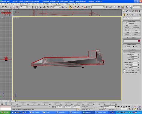 Games Development 3d Plane Model