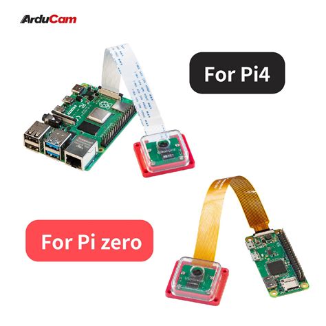 Arducam IMX219 1080P Raspberry Pi Camera Module With ABS Case Zbotic