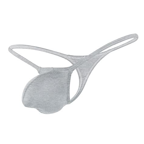 뜨거운 섹시한 남성 끈 팬티 파우치 통기성 낮은 허리 G 문자열 코튼 Jockstrap 게이 속옷 남자 Aliexpress