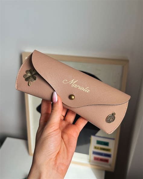 Personalizowane Etui Na Okulary Kawa Z Mlekiem Le Voyage