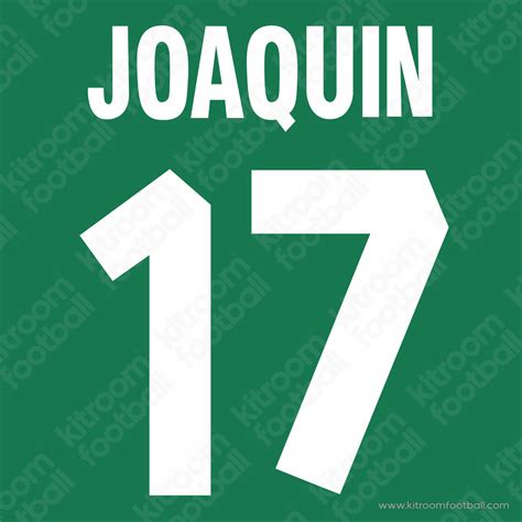 2002 04 Real Betis Away Name Set 17 Joaquin Repro Kitroom Football