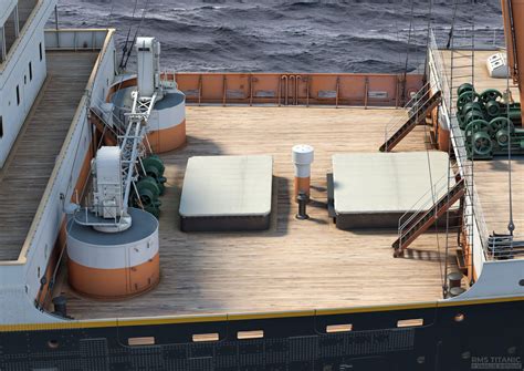 Artstation Rms Titanic Various Closeups Of The Bow Area Vasilije