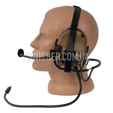 Активная гарнитура 3m Peltor Comtac V Neckband Coyote Brown купить с