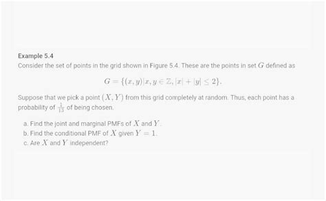 Solved Example Consider The Set Of Points In The Grid Chegg