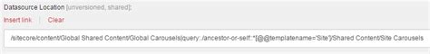 sitecore rendering datasource locations fire breaks ice