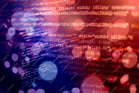 Premium Photo Developer Programming Code Abstract Computer Script