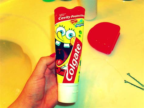 Spongebob Toothpaste At Jannie Hunt Blog