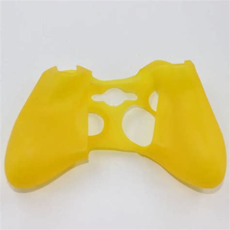 Controller Joystick Silicon Skin Protector Case Cover For Xbox360 Controller Yellow On
