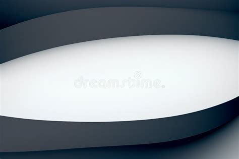 Abstract White And Black Geometric Background Dynamic Shapes