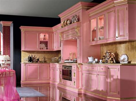 Розовая кухня - эксклюзивно на Our-Interior.com