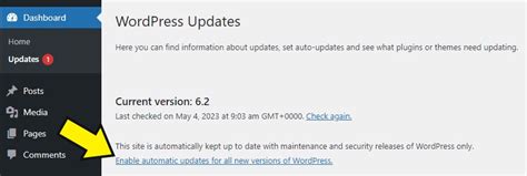 How To Automatically Update Wordpress From Cpanel D9 Hosting Blog