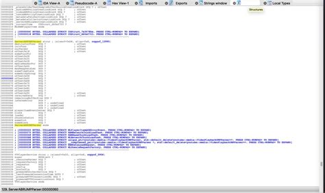 结构体类定义 · 逆向利器：ida