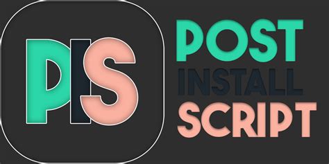 GitHub Ethandudu PostInstall A Post Installation Script For Linux