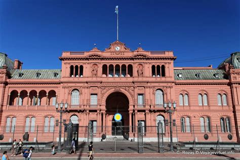 The Pink House Seat Of The Argentine Executive Plaza De Mayo Casa