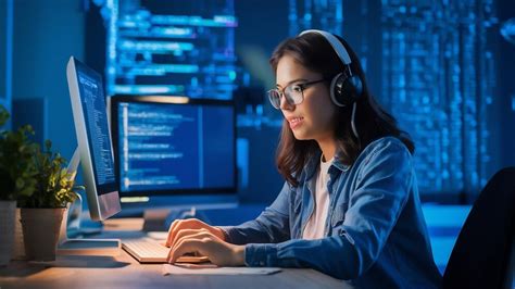 Premium Photo Programmer Is Coding And Programming Software