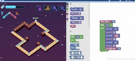 Icode编程学习平台（图形化编程）——2级训练场 综合练习2icode综合训练2 Csdn博客