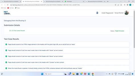 Balamukunda Surya Kumari On Linkedin Nxtwave Reactjs Reactjsdeveloper Reactjsjobs Nodejs