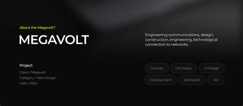 UX UI Design Engineering Company Website Behance