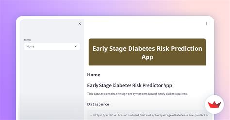 Diabetes Prediction App