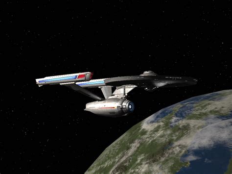 Constitution Class Tng Era Refit Remastered Version V1 4 Star Trek Bridge Commander Gamefront