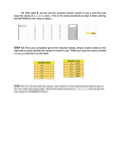 Solution Gauss Jordan Gauss Seidel Gauss Jacobi Doo Little Cramers