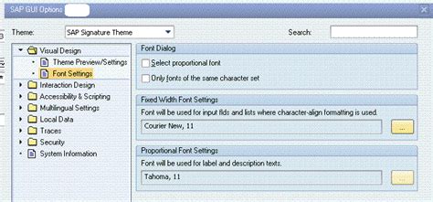 How To Change Font Size In SAPGUI 7 X SAP Community