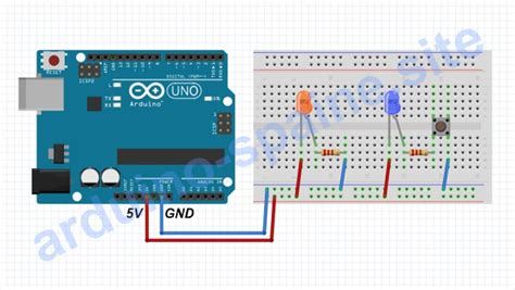 Conexión De Led Con Resistencia A Arduino Uno Arduino Spain