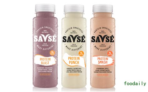 Savse推出hpp蛋白思慕雪【foodaily】 Foodaily每日食品