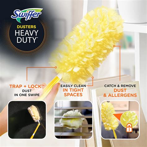 Buy Swiffer Dusters Heavy Duty Extender Handle Starter Kit 1 Handle