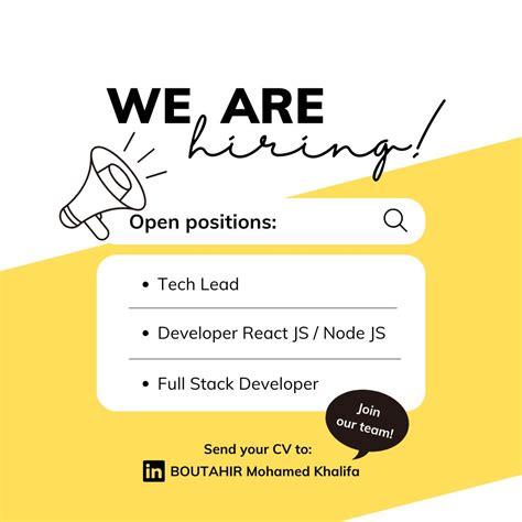 hiring jobs career tech developers programming reactjs nodejs