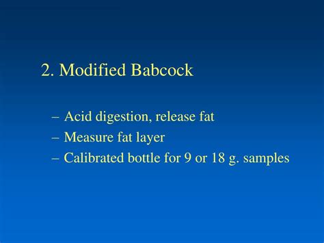 Ppt Common Methods Of Analysis For Meat And Poultry Products